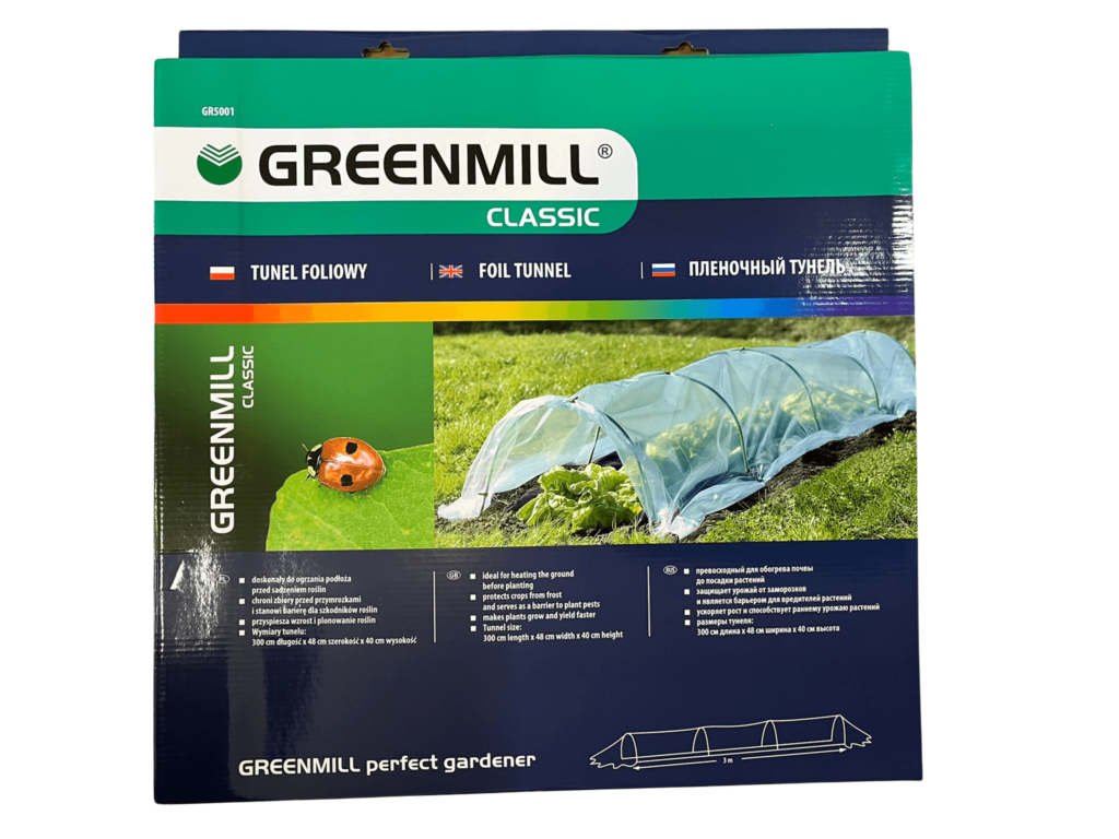 Tunel foliowy składany Greenmill - Zielonym do Góry